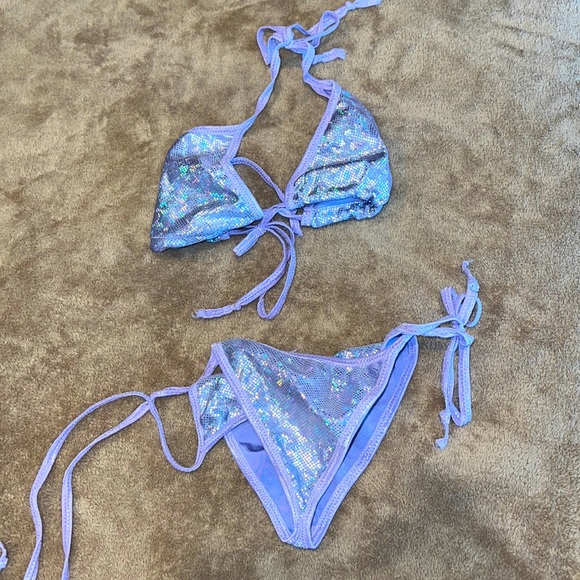 Intimates & Sleepwear | Purple Micro Bikini | Poshmark